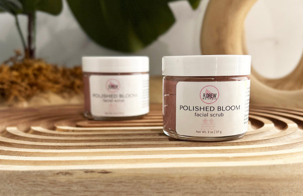 Polished Bloom Face Scrub | Exfoliate & Reveal Radiant Skin